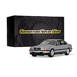 Corgi James Bond Tomorrow Never Dies BMW 750il 1:36 Diecast Display Model Car CC05105, Black
