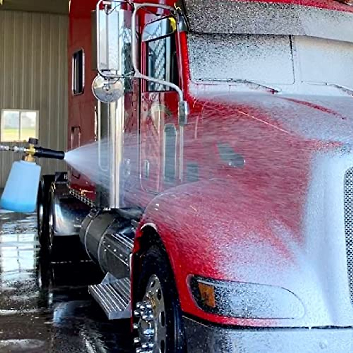 Image Wash Products Wax Replacement (Foamable) - Protectant for Any Size Vehicle. Foam On/Rinse Off