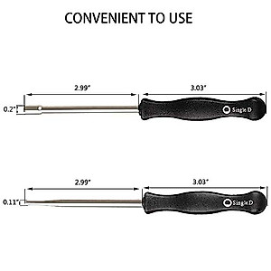 HPENP Pack-of-12 Carburetor Adjustment Tool Tune up kit Carb Adjusting Tool for Common 2 Cycle Small Engine Echo STIHL Poulan Husqvarna MTD Ryobi Homelite Trimmer Weed Eater Chainsaw