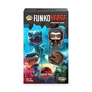 Funkoverse: Jurassic Park 101 2-Pack Board Game (Styles May Vary)