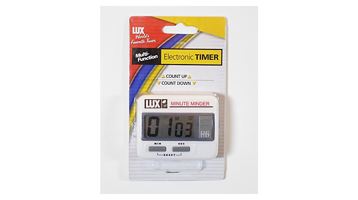 Lux Cu100 Digital Timer - Convenient Kitchen Timer