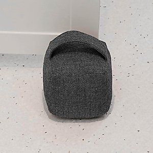 INNI Door Stoppers, Animal Decorative doorstoppers, Weighted Fabric Door Stopper for Bedroom, Living Room, Exterior Doors (Block)