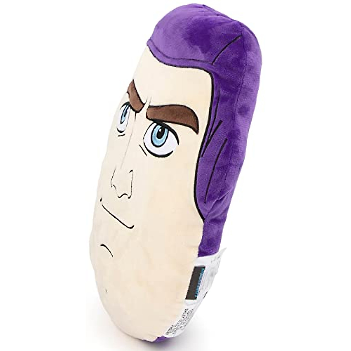 Jay Franco Disney Pixar Lightyear Buzz Lightyear Shaped Decorative Pillow - Kids Super Soft Throw Plush Pillow - Measures 15 Inches (Official Disney Pixar Product)