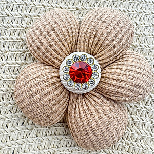 100 Pcs 12MM Sew on Rhinestones Crystals Glass Metal Base Sewing Flower Claw Rhinestones for Clothes Shoes Earring Belt Crafts Sewing Accessories (08 Mixed)