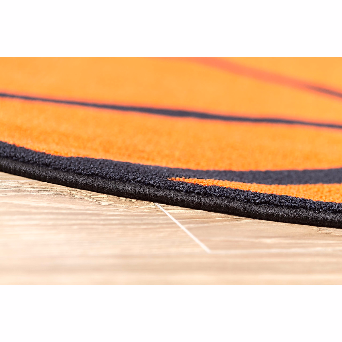 Furnish my Place Basketball Round Play Area Rugs for Kids | Round Shaped | Kindergarten Classrooms and Playrooms | Contemporary | Multicolor | (Basketball 2'2" Round)