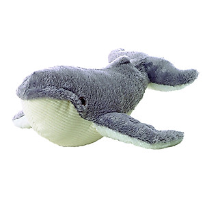 Aurora® Adorable Mini Flopsie™ Ahab™ Stuffed Animal - Playful Ease - Timeless Companions - Gray 8 Inches
