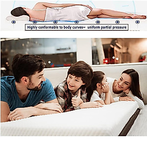 Natural Latex Mattress Topper - Medium Firmness - Latex Mattress,Breathable and Comfortable,Durable and Not Easy to Collapse,3in,150x200cm(59x79in)