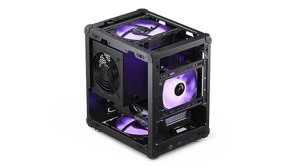 JONSBO C6 Black Mini MATX Mesh Case - Compact Design