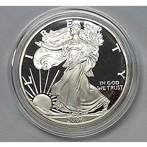 2006 W American 1 oz Silver Eagle Dollar US Mint PROOF