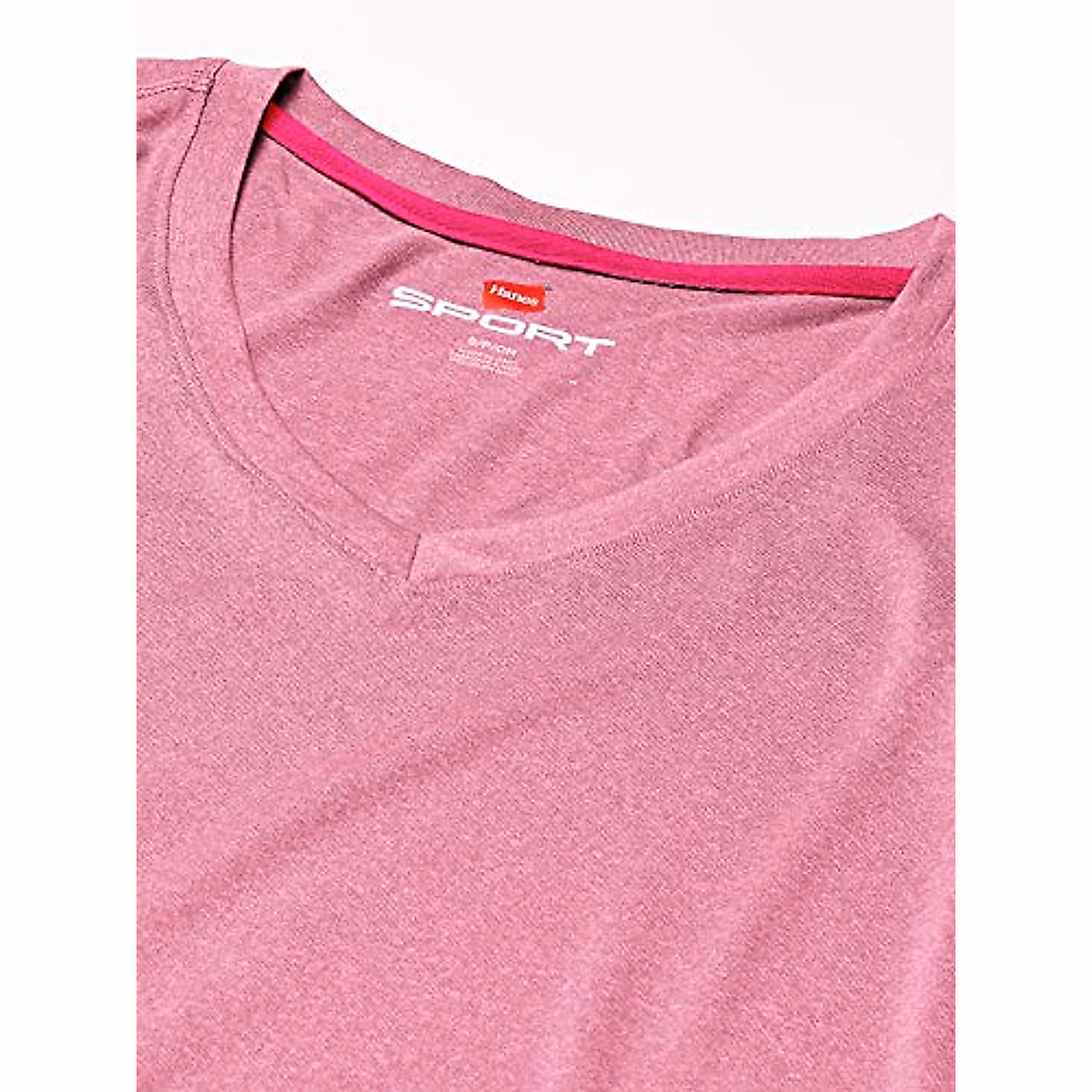 Hanes Women’s Cooldri Performance Long Sleeve V-neck Tee