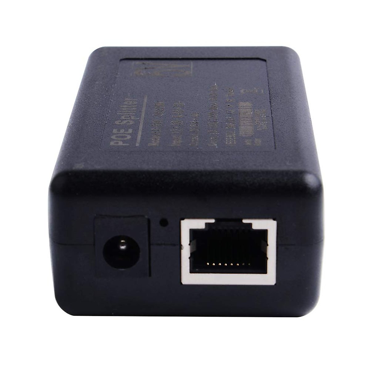 GeeekPi USB-C PoE Splitter Gigabit, PoE to USB-C 5V 4A Power Supply 48V to 5V IEEE802.3af Power Over Ethernet to USB Type-C Adapter for Raspberry Pi 4B/3B+/3B, Tablets, Dropcam