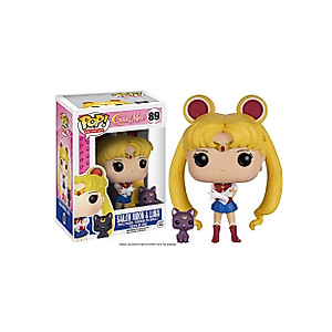 Funko POP Anime: Sailor Moon with Luna Action Figure