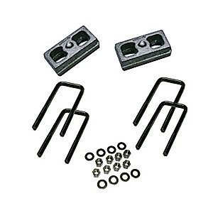 Superlift | 4027 | 2" Block Kit with Rear Lift Blocks, U-Bolts, & Hardware | Fits 1969-2001 Dodge 1/2 Ton Pickups 4WD