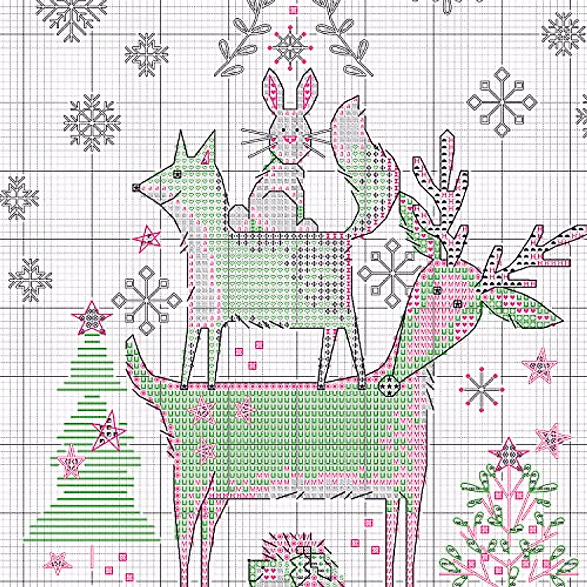 Dimensions Needlecraft, 16" Long, Multicolor 6 Piece