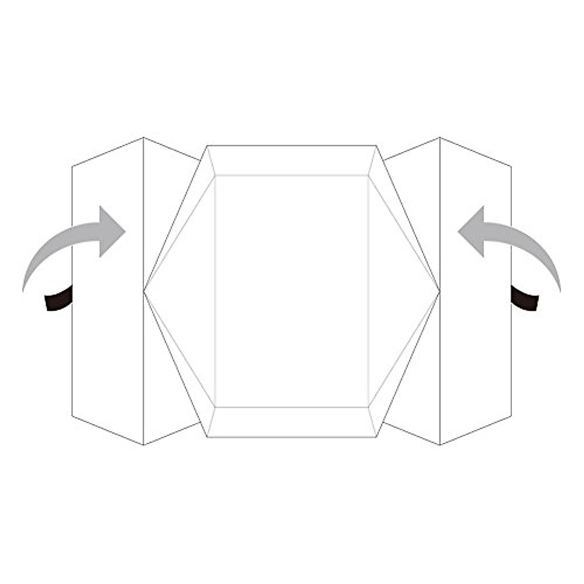 キングジム(Kingjim) King Jim 4058 Cure Storage Box, Storage Box, Neutral Box, XL, Gray