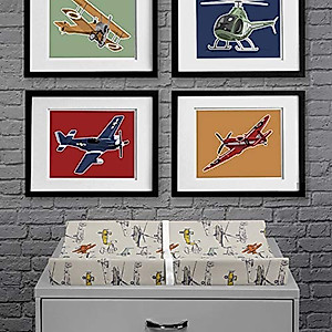 Glenna Jean Changing Pad Cover, Flying High, Beige, Standard