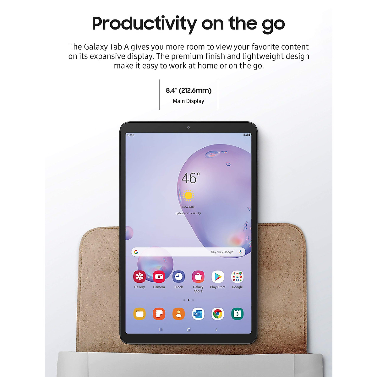 SAMSUNG Galaxy Tab A 8.4", 32GB, Mocha (LTE Sprint & WiFi) - SM-T307UZNASPR (2020) US Model