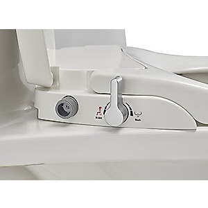 American Standard 5900A05G.020 Aqua Wash Non-Electric Bidet Seat for Elongated Toilets, 14.9 in Wide x 3.6 in Tall x 21.1 in Deep, White