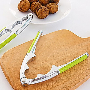 Fani Nut Crackers Walnut Cracker Heavy Duty Shell Cracker Seafood Cracker Walnut Opener Tool with Non-Slip Handle