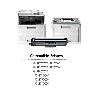 TN227 TN-223BK/C/M/Y Toner Cartridge 5 Pack Compatible for Brother TN-227BK/C/M/Y TN-223 TN223 BK/C/M/Y for MFC-L3710CW MFC-L3750CDW MFC-L3770CDW HL-L3270CDW HL-L3290CDW HL-L3210CW HL-L3230CDW Printer