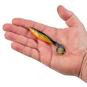 Berkley Powerbait The Champ Swimmer Fishing Soft Bait, Fool's Gold, 3.8"