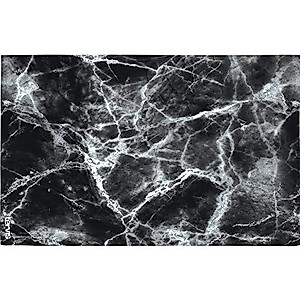 Tervis Black Marble Made in USA Double Walled Insulated Tumbler Travel Cup Keeps Drinks Cold & Hot, 16oz, Classic