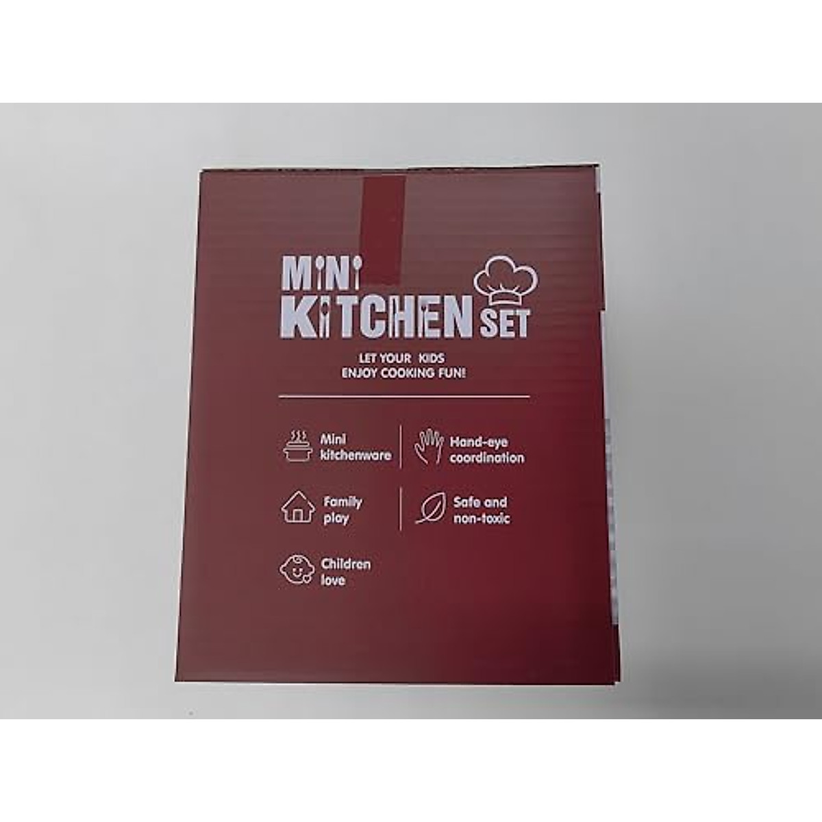 Shimirth 37PCS Pretend Play Kitchen Accessories, Kids Kitchen Playset Stainless Steel Play Pots and Pans Sets for Kids, Apron & Chef Hat, Cooking Utensils, Play Food, Kitchen Toys, Gift for Boys Girls