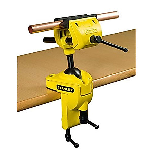 Stanley 1-83-069 MaxSteel Multi Angle Hobby Vice, Yellow/Black