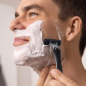 BIC Flex 4 Sensitive Titanium Men's Disposable Razors With 4 Blades with Bonus BIC Flex 5 Disposable Razor, 8 Razors Total