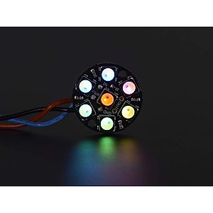 Adafruit Industries NeoPixel Jewel - 7 x 5050 RGBW LED w/Integrated Drivers - Natural White - ~4500K