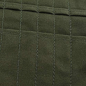 Creative-Idea Paint Brush Artist Canvas Roll Pouch Holder 30 Slots Storage Acrylic Oil Watercolor Gouache Army Green