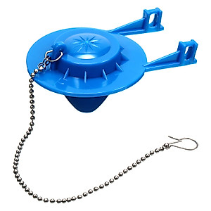 Mudder Toilet Handle Beaded Chain Universal Toilet Flapper Chain Replacement Kit Stainless Steel Toilet Flapper Lift Chain Toilet Chain Replacement for Most Toilet Flappers (6)