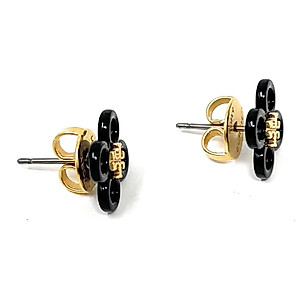 Tory Burch Britten Cut Out Studs Earrings