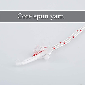 Sonku 2 Pack Recoil Starter Rope 10-Meter(Diameter:3.0mm), Pull Cord with 2 Pack Recoil Starter Handle for Husqvarna Stihl Poulan Lawn Mower Chainsaw/String Trimmer Edger Brush Cutter Engine Parts