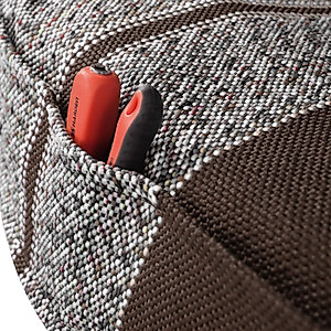 Leader Accessories Saddle Blanket Brown Bench Seat Cover Fits for Ford Chevrolet Dodge Full Size Pickup Trucks