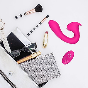 Anal Sex Toys for Women with APP Remote Control,Sex Toys Tongue Licking Vibrator with 10 Powerful Vibrations,Wearable G-Spot Dildo Toy Clitoral Rechargeable Gifts Stimulator Vibrador Massager