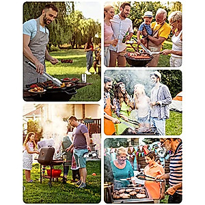 UTEBIT Griddle Accessories Kit, 47 Pcs Griddle Grill Tools Set for Blackstone and Camp Chef, Professional Grill BBQ Spatula Set with Basting Cover, Spatula, Scraper,Tongs, Egg Ring