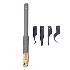 FTVOGUE BGA Chip Repair Blade Ultra Thin IC Chip Repair Thin Blade Tool for Removing Power Supply, Chip (Gray), Other Electrical And Electronic Tools