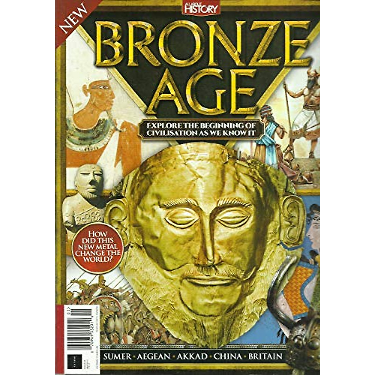 ALL ABOUT HISTORY MAGAZINE,BRONZE AGE * ISSUE, 2020 * ISSUE # 01 * PRINTED UK