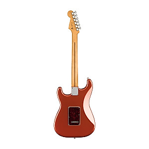 Fender Player Plus Stratocaster Electric Guitar, with 2-Year Warranty, Aged Candy Apple Red, Pau Ferro Fingerboard