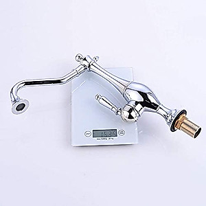 Faucets,High Grade All Chrome Faucet Lifting Kitchen Bathtub Bathroom Taps Personality Lovely Water-Tap