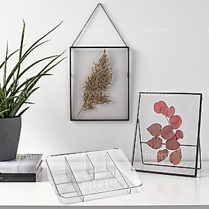 Toughty Drawer and Desk Organizer Tray with 8 Compartments Clear Acrylic for Makeup Organizer for Vanity, Drawer Organizers Office, Office Desk Accessories Desk Organizer Tray