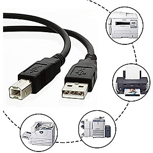 PPJ USB Data PC Cable Cord Lead for Zoom G5 Guitar Multi-Effect Amp Simulator Pedal