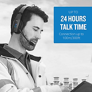 BlueParrott B350-XT 203475 Noise Canceling Bluetooth Headset