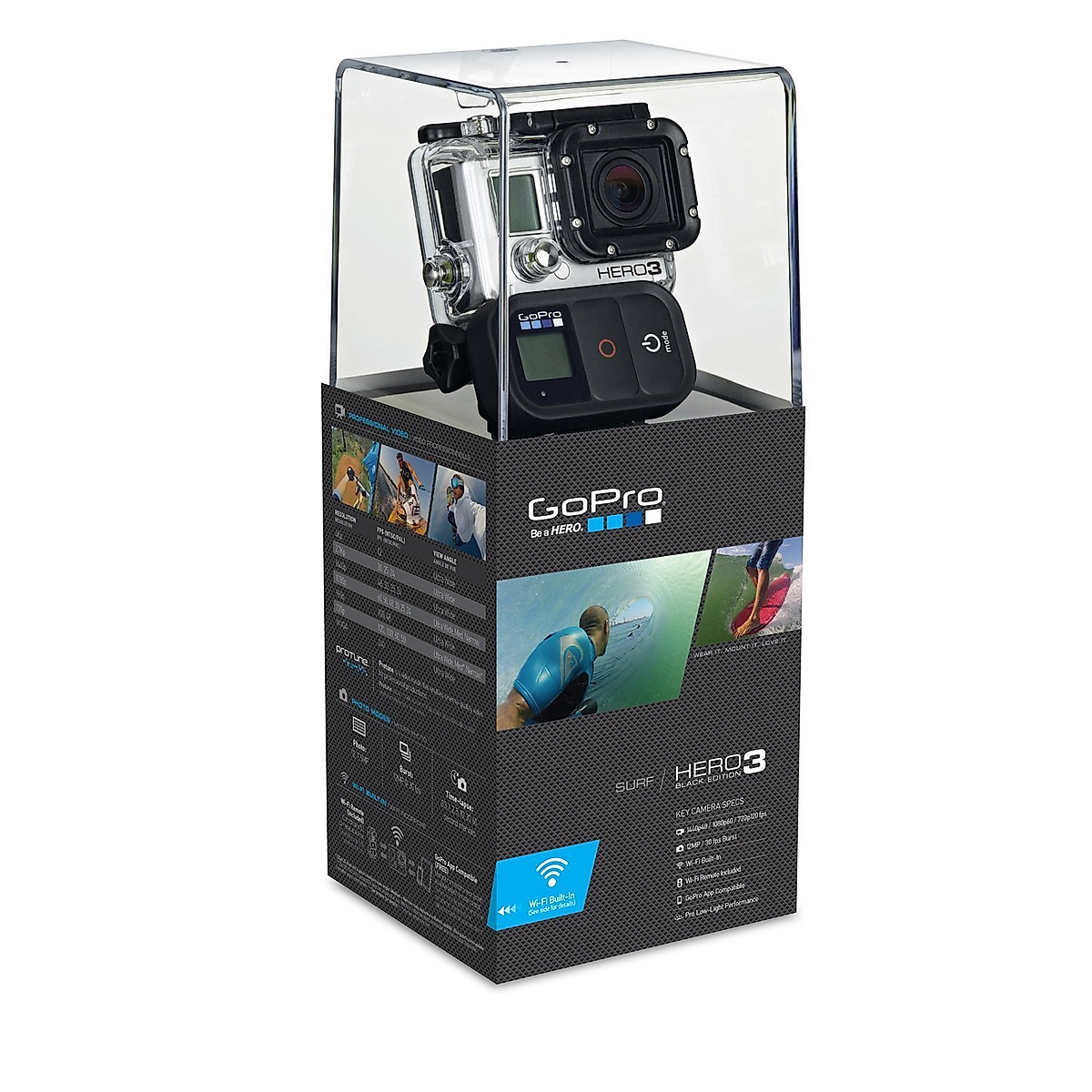 GoPro CHDMX-301 Camera HD HERO3 Black Edition Motorsports