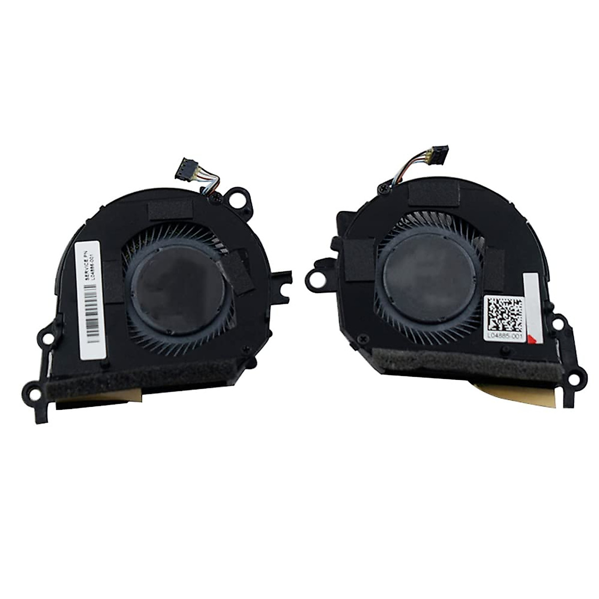 GPU + CPU Cooling Fan for HP Spectre 13-AE 13T-AE 13T-AE000 TPN-Q199 Series 13-AE010CA 13-AE011DX 13-AE012DX 13-AE013DX 13-AE014DX 13-AE015CA 13-AE015DX 13-AE020CA 13-AE030CA 13-AE040CA Dual Fan