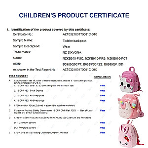 NZ SIXVONA Toddler Backpack for Girls, Cute Cartoon Cat Plush Small Baby Daycare Backpack for Little Kids, Red Cat