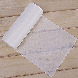 Lilbit 2 Rolls Baby Biodegradable Flushable Viscose Nappy Liners 100 Sheets Per Roll for Cloth Diaper