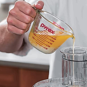 Pyrex Prepware 1-Cup and 2-Cup Glass Measuring Cup Set, with Supreme Box Safe Package…
