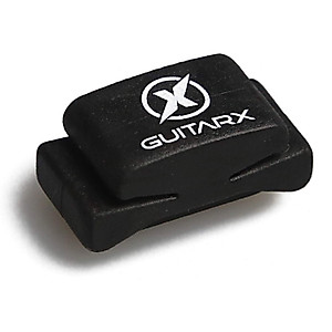 GUITARX X142 - Headstock Rubber Guitar Pick Holder (5-Pack) Pickholder For Guitar, Bass, Ukulele, Banjo And Mandolin - Placed Between 3rd and 4th Strings on Head Stock